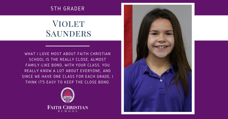 Violet Saunders - FCS Stories