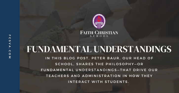 Fundamental Understandings | FCS Blog Post