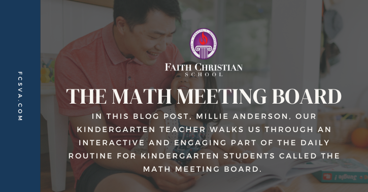 Math Meeting Board | FCS Blog Post