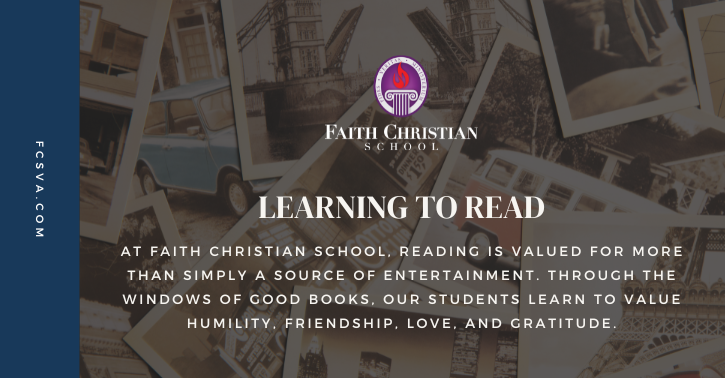 Learning To Read | Faith Christian School Blog