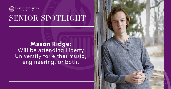 Mason Ridge - FCS Senior Spotlight