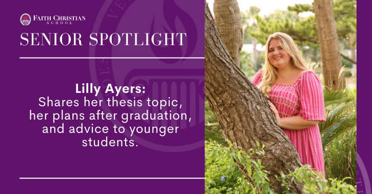 Lilly Ayers - FCS Senior Spotlight