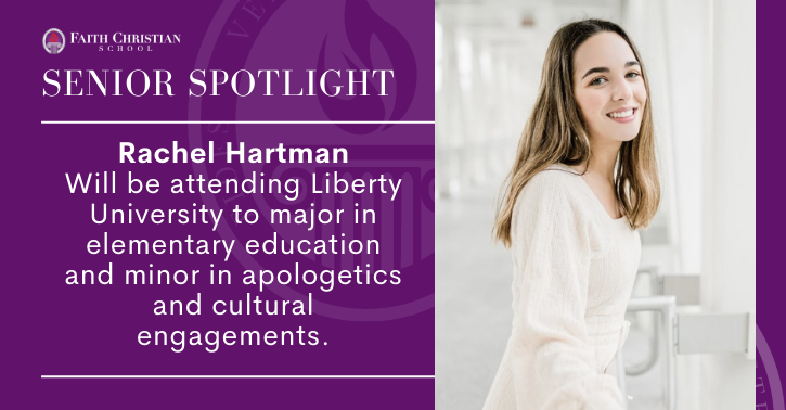 Rachel Hartman - FCS Senior Spotlight